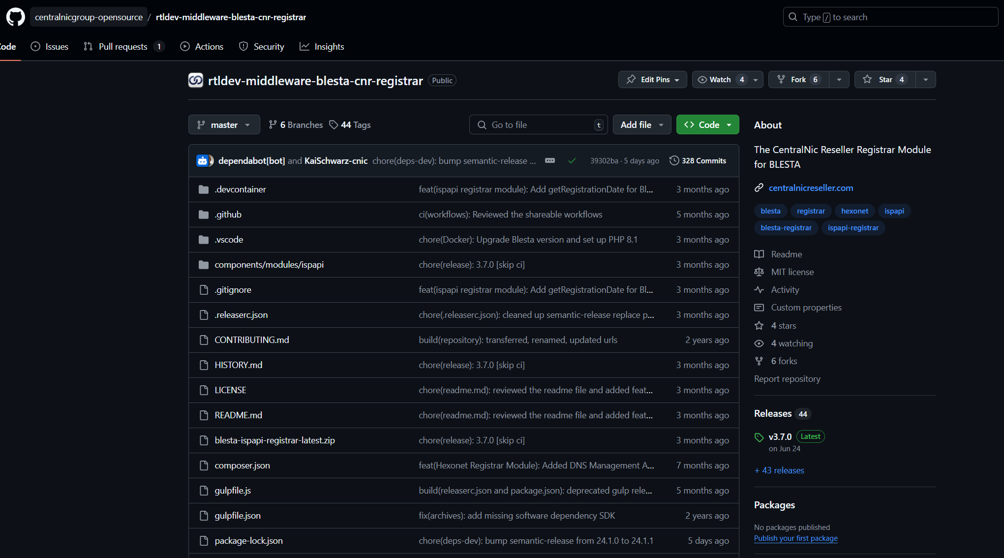 Blesta - Module Installation & Upgrade – CentralNic Reseller